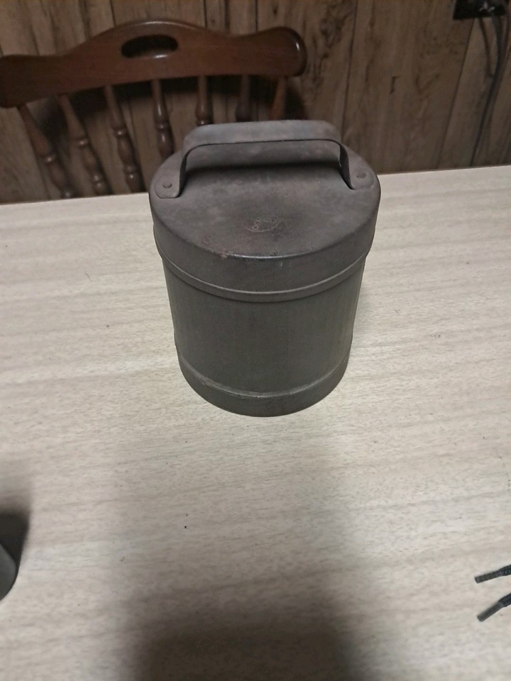 WW1 METAL CAN HE COULD NOT REMEMBER.WHAT IT WAS USED FOR | eBay