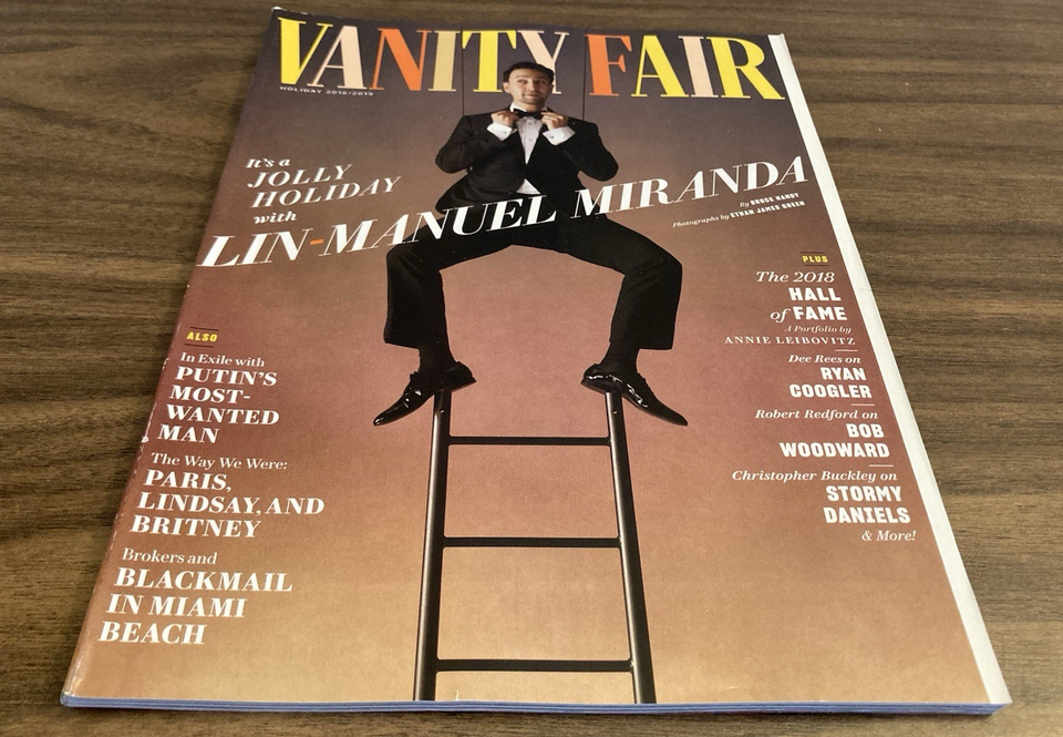 Vanity Fair Magazine Holiday 2018/2019 Putins Most Wanted Man Lin ...