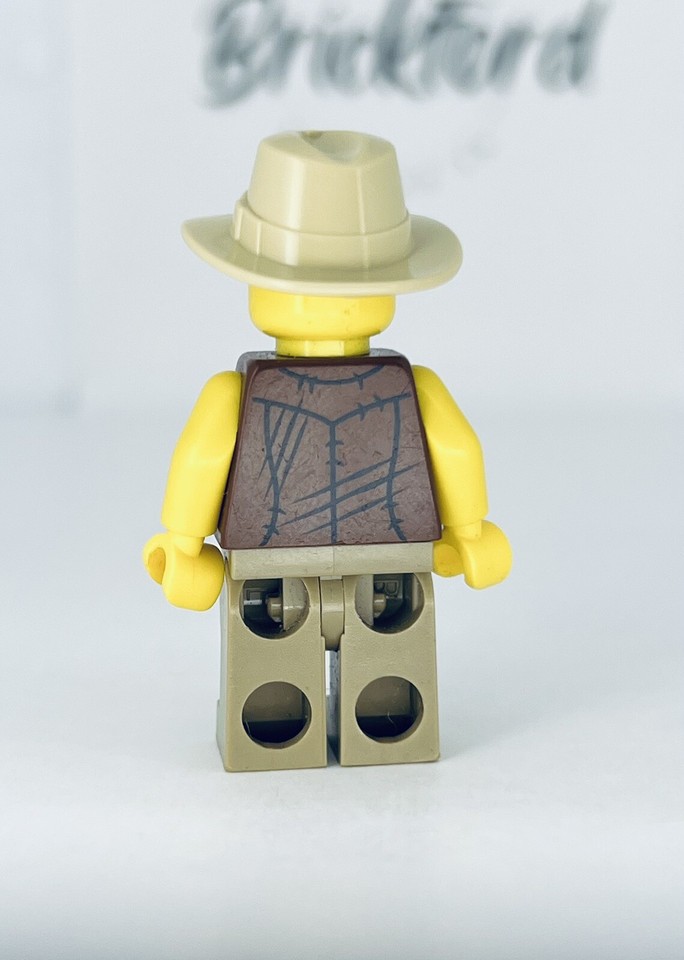 LEGO® Dinosaur Hunter Hero Fedora Minifigure dino005 Dino Attack | eBay