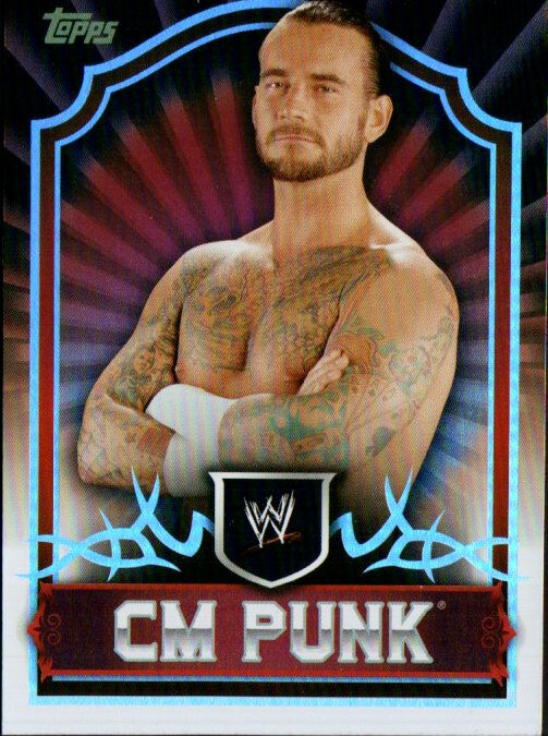 2011 Topps WWE Classic Wrestling Card #12 CM Punk | eBay