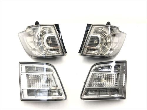 MPV LY3P tail lamp left and right 4 points finisher garnish lens light ...