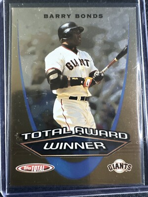 2005 Topps Total Award Winner Barry Bonds AW17 | eBay