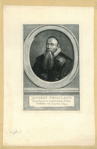 Portrait of Jacobus Trigland | eBay