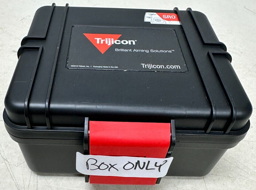 Trijicon Hard Storage Box With Foam Black | eBay