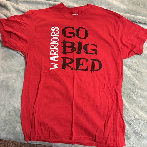 Warrior Go big red T shirt Size Large | eBay