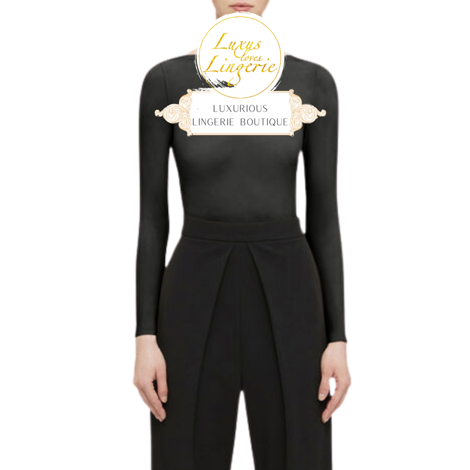 Buenos Aires Top Long Sleeves Wolford M Black Transparent Shirt | eBay