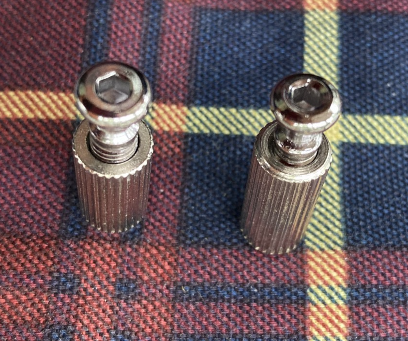 Two Guitar Tremolo Bridge Posts / Studs & Inserts for Floyd Rose ...