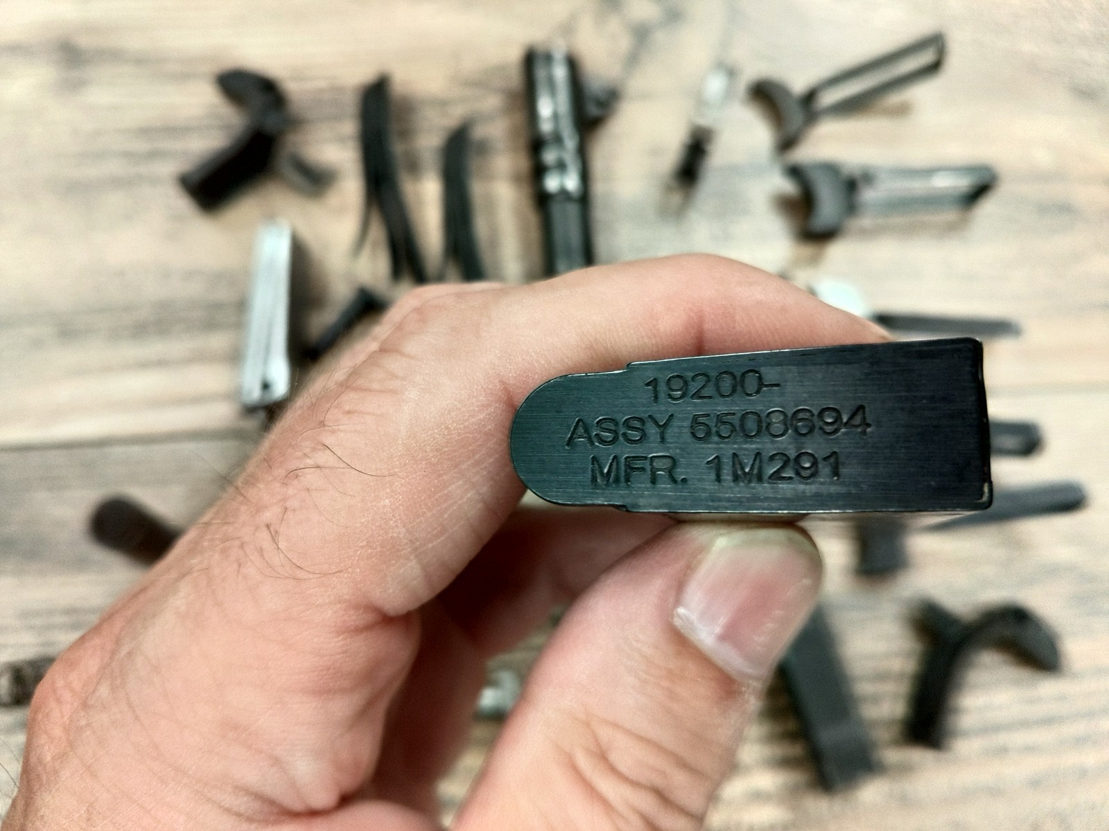 Lot Of 1911 Parts 45ACP Hammer Triggers Safety MSH 1911 A1 For Colt 748 ...