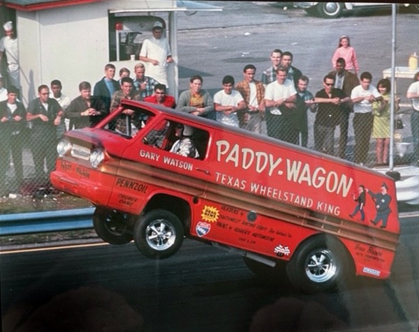 VRHTF NHRA Cool "Gary Watson "Paddy-Wagon" Texas Wheelstander 8" x 10 ...