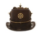 Attitude Studio Time Traveler Gold Steampunk Top Hat with Goggles ...