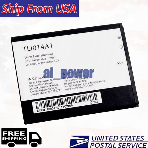 TLi014A1 Battery For Alcatel One Touch 4012 OT-4012A Fire OT-5020 ...