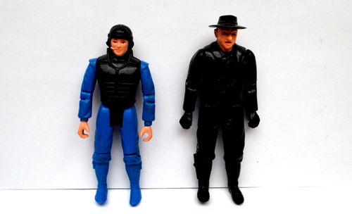 ROBOCOP JOUET LOT 2 FIGURINES VINTAGE OCP robot MADIGAN / BUDFACE THE ...