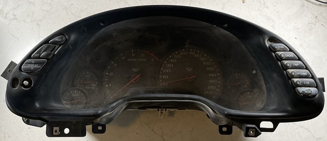 1999 C5 Corvette Speedometer Instrument Gauge Cluster 10279519 Tach ...