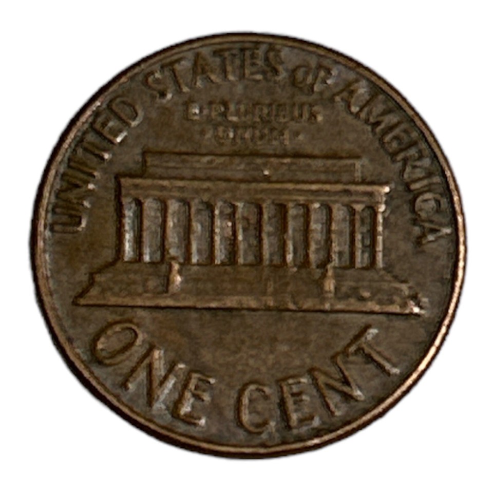 1963 D Lincoln Memorial Penny Errors On Rim, "L" In Liberty On Edge ...