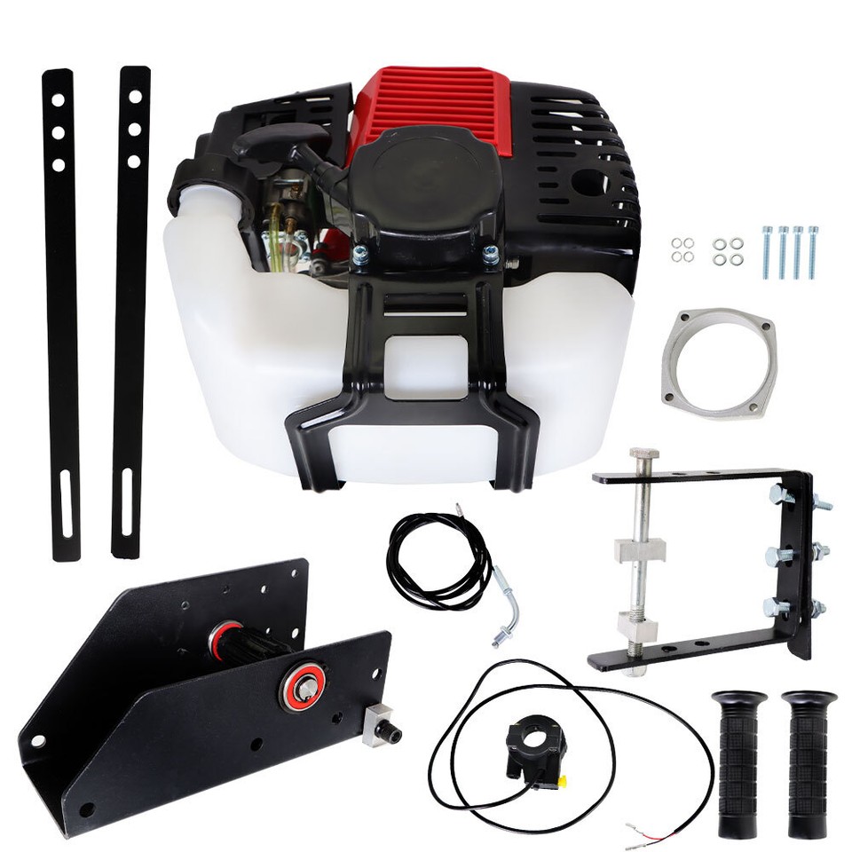 43cc 2-Stroke Bicycle Rear Friction Gasoline Engine Bike Motorized ...