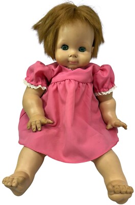 VHTF Vintage 1965 Madame Alexander RUSTY 20" Baby Doll Freckles Red ...