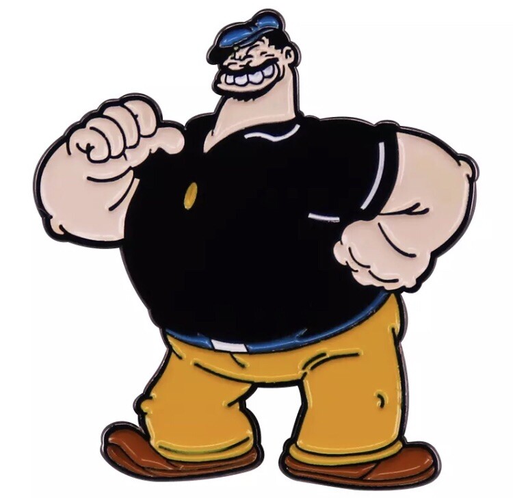 Popeye The Sailor Man Brutus Popeye Bluto Olive Oyl, Brutus Popeye,