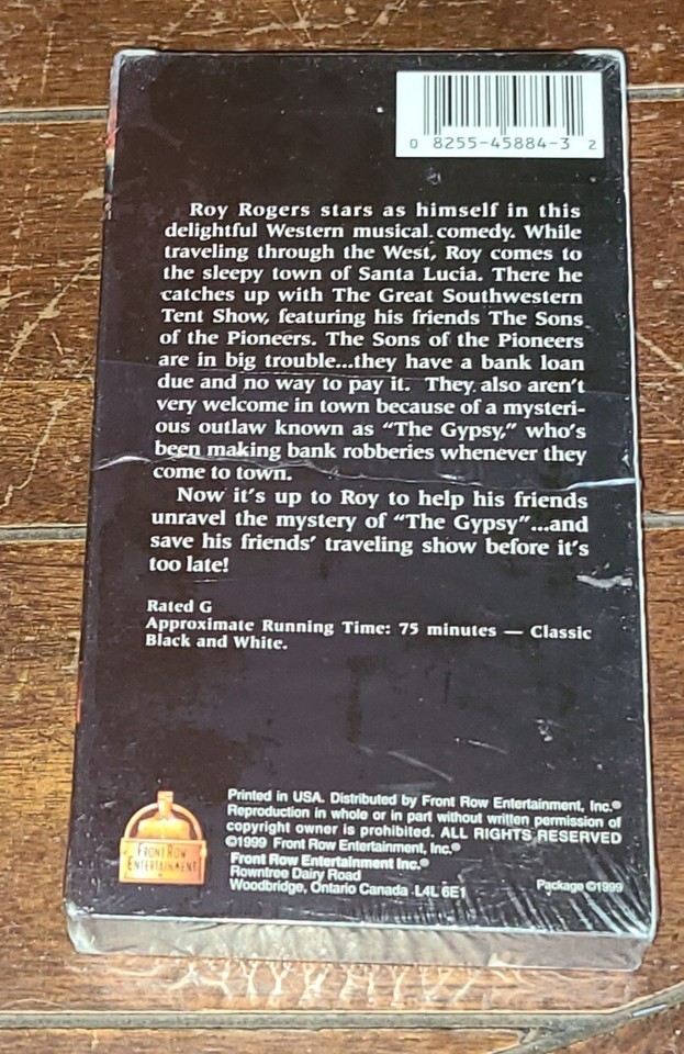 On the Old Spanish Trail (VHS, 1999, Front Row Entertainment) | eBay