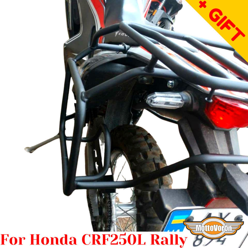 For Honda CRF 250 Rally Luggage rack system CRF250L Rally Side carrier ...