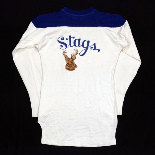 VTG 1940s /50s Durene Football Jersey STAGS Made USA Warners Athletic ...