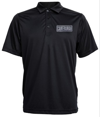 Cameraman Polo, REFLECTIVE design, Performance Polo, Cinematographer | eBay