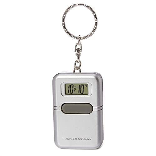 Talking Clock For Blind Keychain Alarm - Small Digital Clock Keychain ...