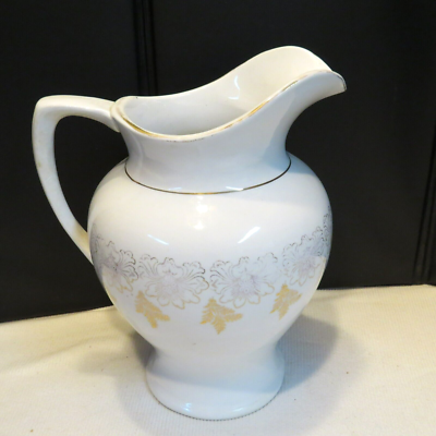 Laughlin Ceramic Pitchers Pottery Homer Laughlin Pitcher & Bowl Set
