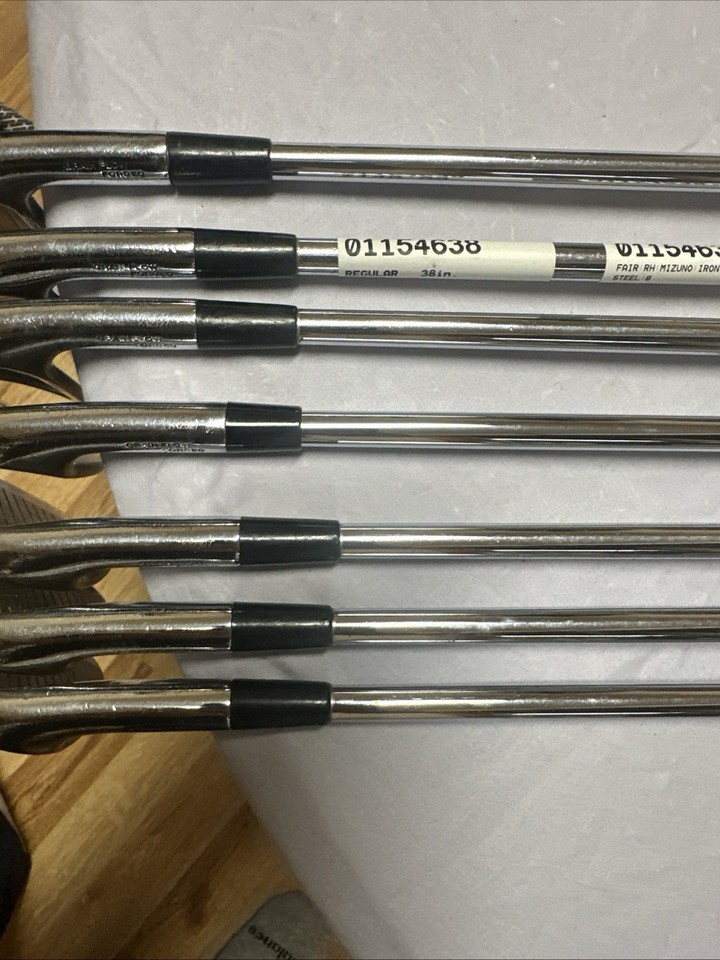 Mizuno Mp 60 Iron Set 4-P Regular Flex Dynamic Gold S300 | eBay