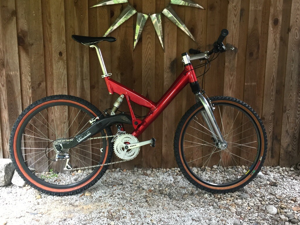 Cannondale Super V XTR M900 Retro Vintage Alu mit Carbon Schwinge ...