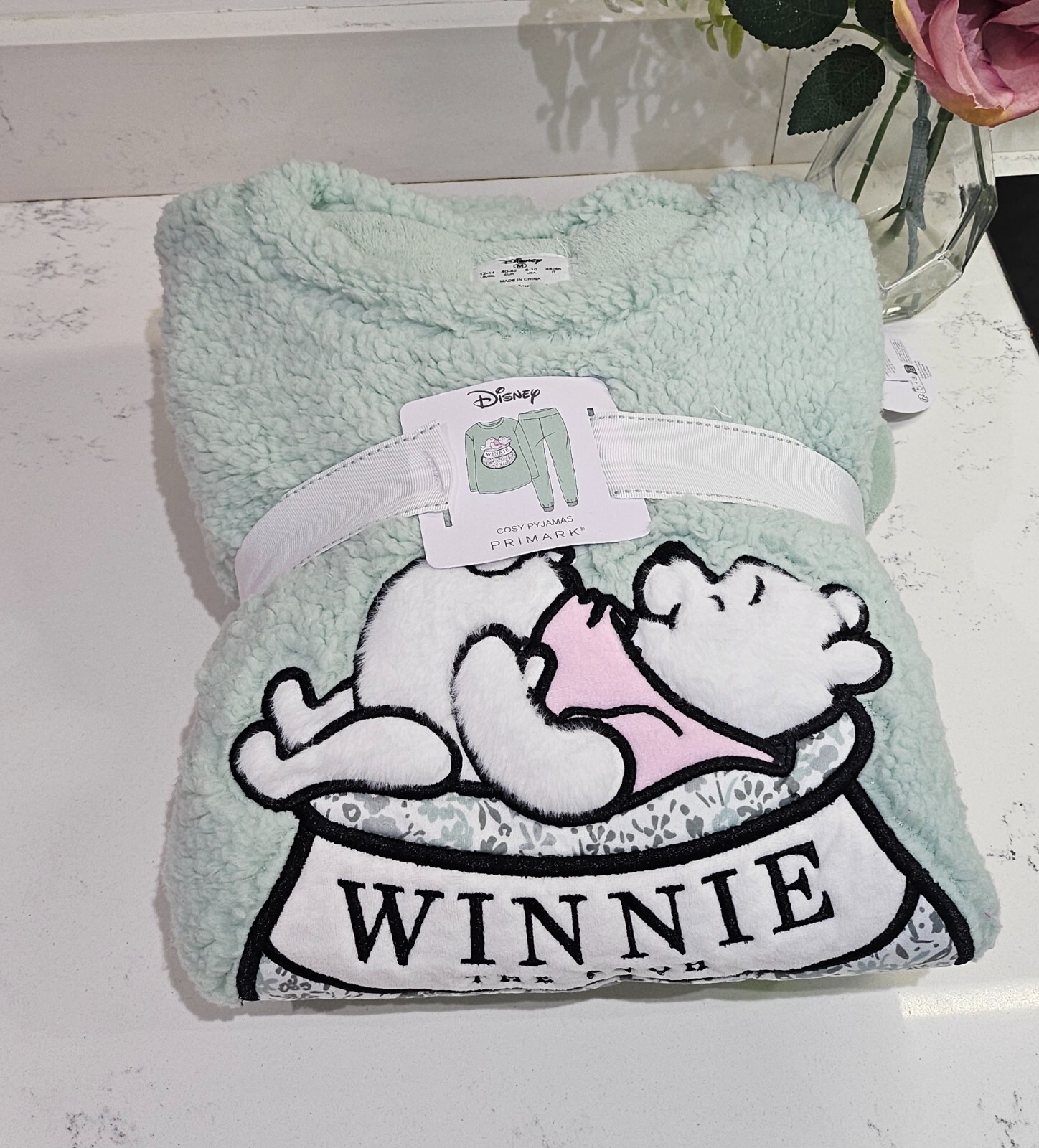 Character Fleece Pyjamas Primark Ladies Women 4 - 20 Warm Cosy Thick ...