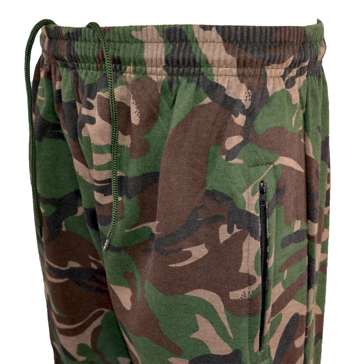 Mens Army Combat Cargo Camo Camouflage Jogging fleece Bottoms Trousers ...