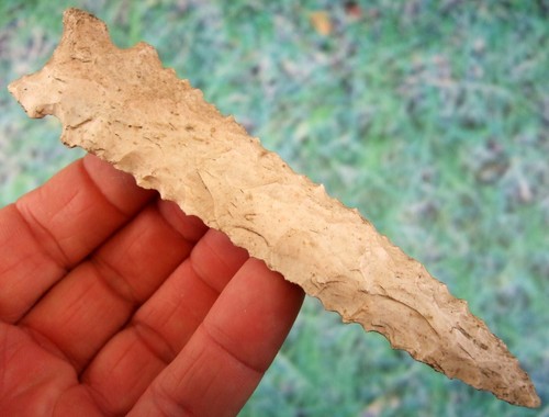 Fine 5 3/8 inch Graham Cave Point COA Prehistoric Arrowheads Artifact ...