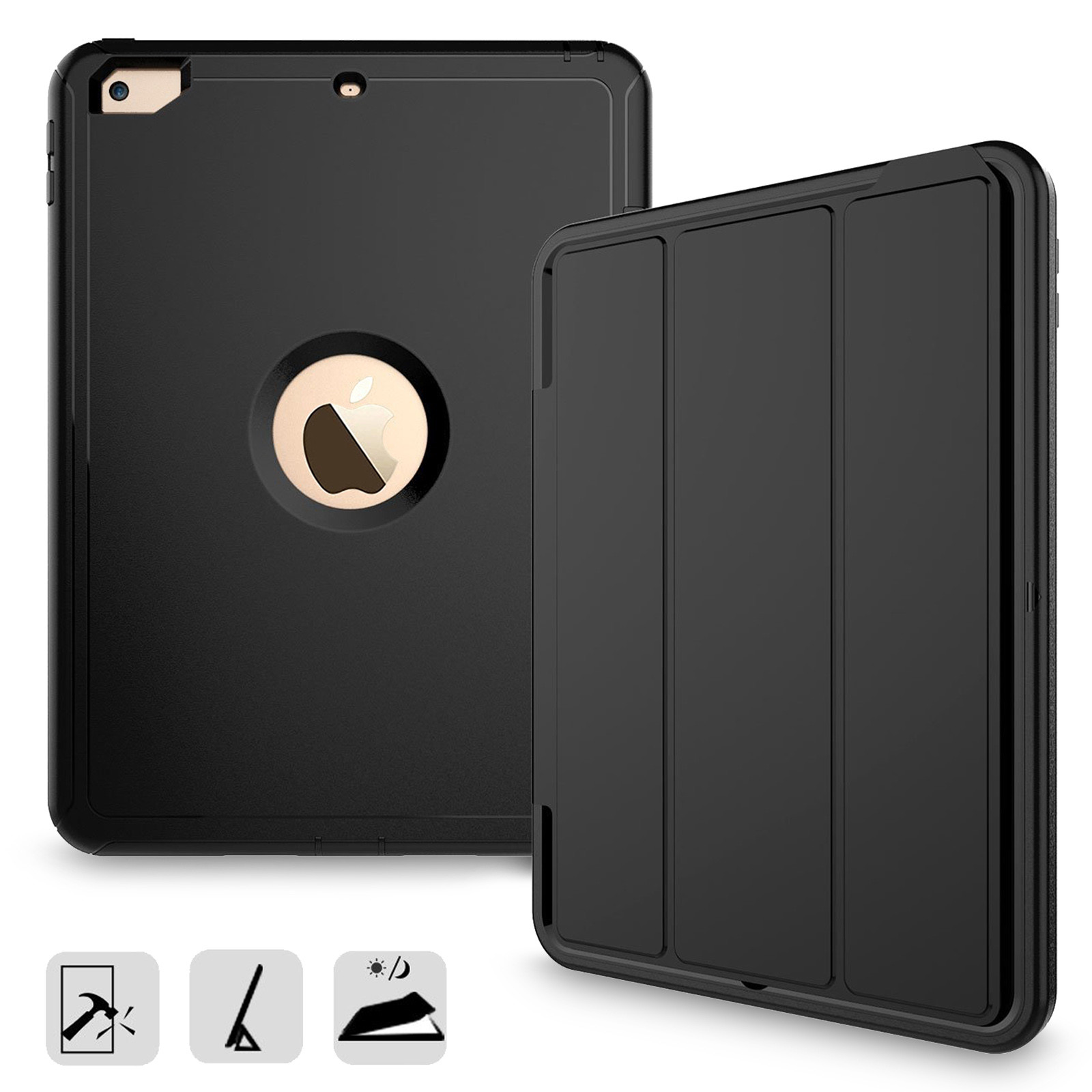 Rugged Tough Armor Heavy Duty Tough Hard Rubber Case Cover Stand for ...