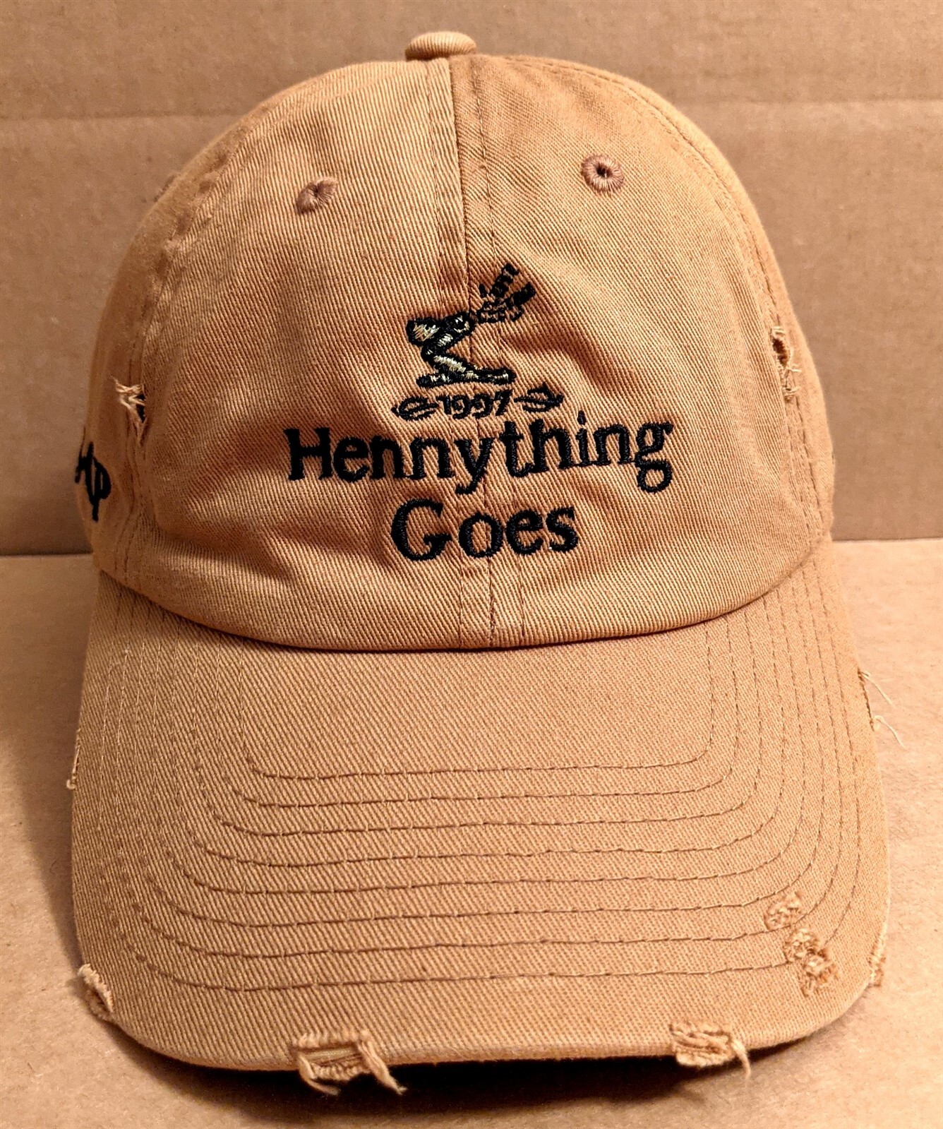 1997 Hennything Goes VSOP Baseball Hat Cap Hennessy C… - Gem