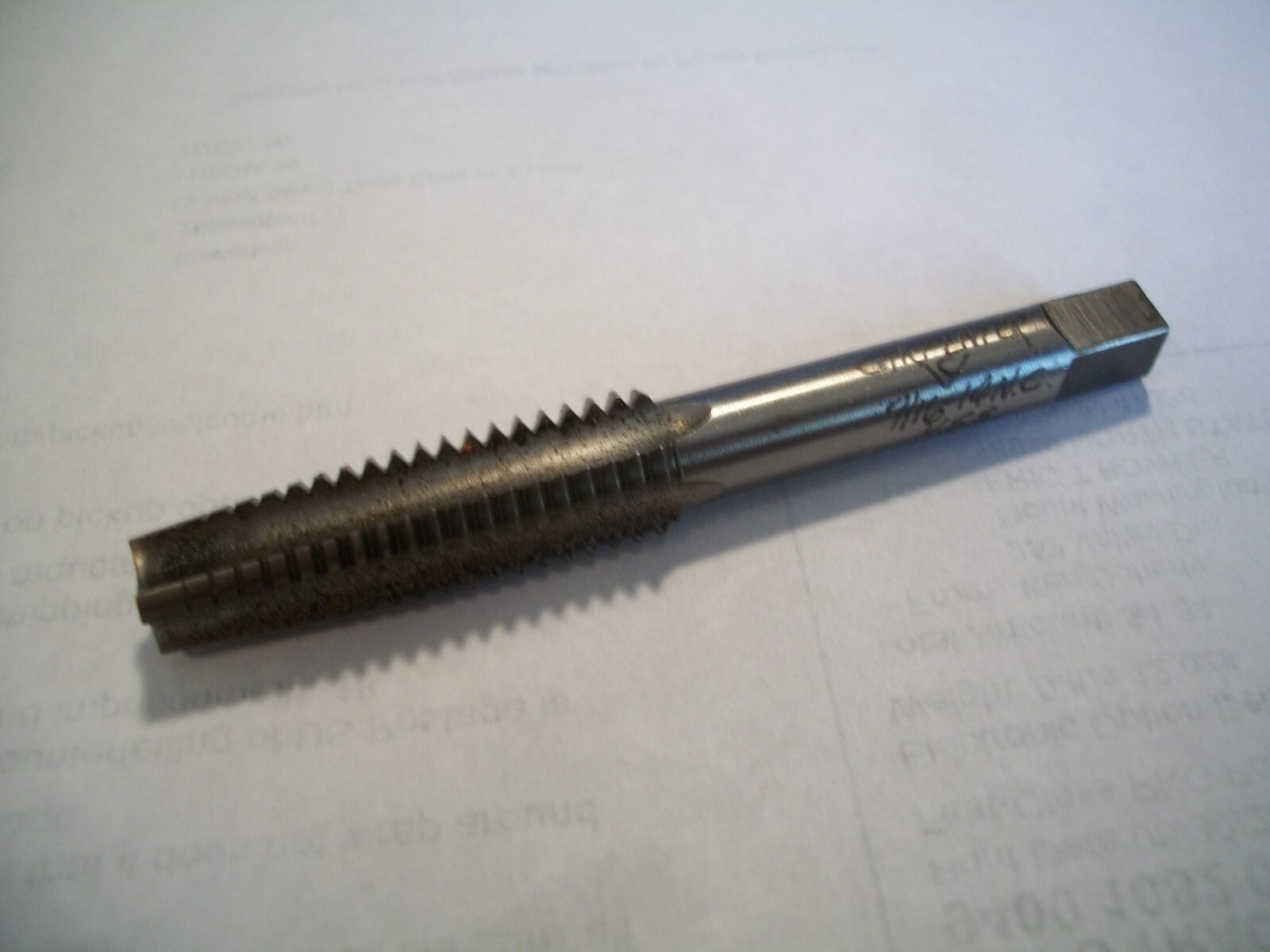 Carpenter Left Hand Machine Tap 7/16-14 NC, NOS | eBay