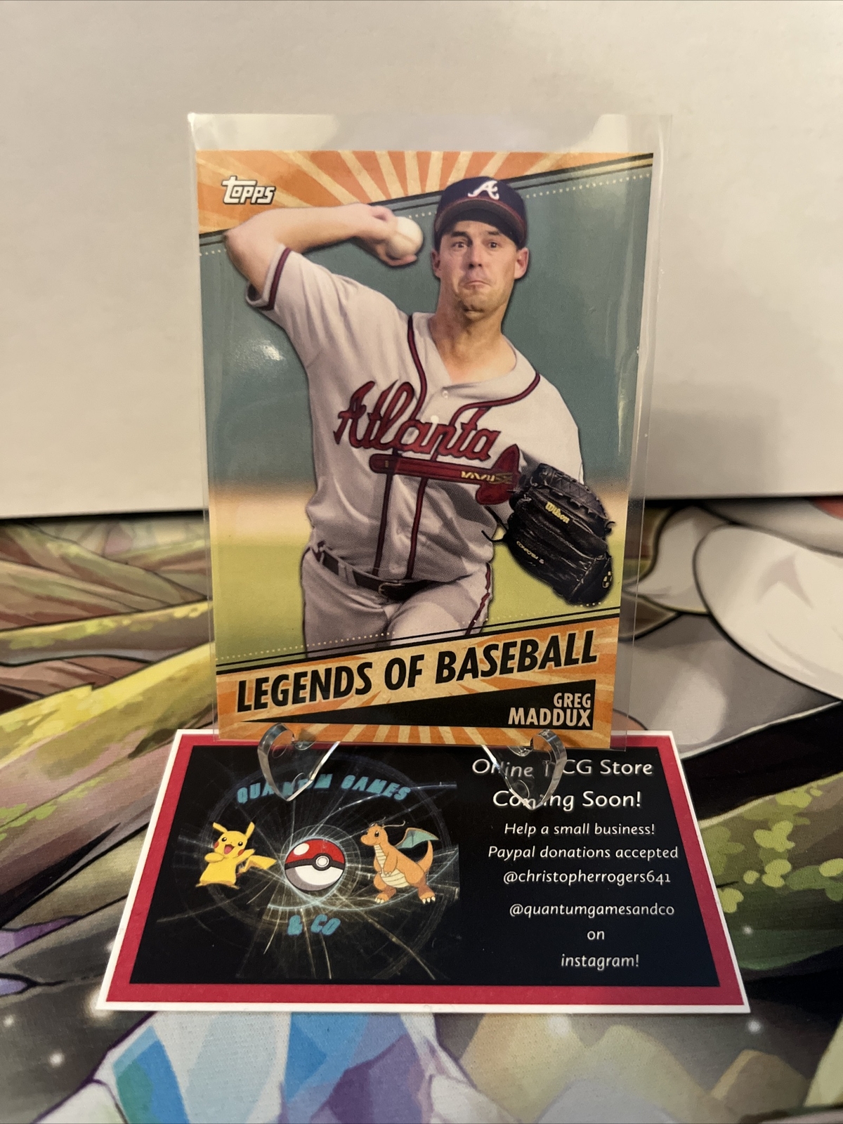 2021 Topps Opening Day Legends Of Baseball LOB-9 Greg Maddux Braves | eBay