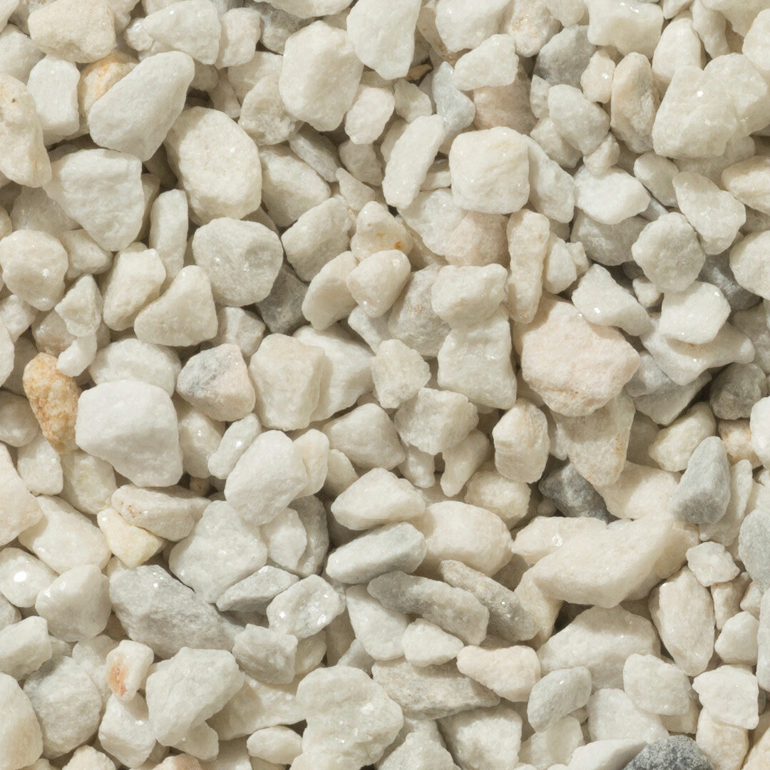 Polar White Decorative Landscaping & Garden Aggregate Gravel Chippings ...