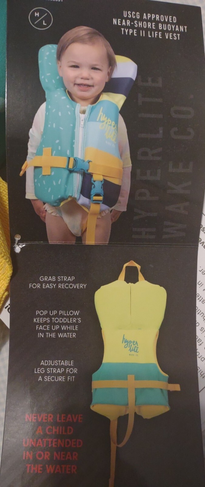 Hyperlite Infant Life Jacket Vest Child Boys Girls Under 14KG / Less ...