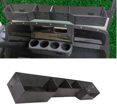 Dr.Acces Golf Cart EZGO Front Inner Dash Storage Basket and Rack Fits ...