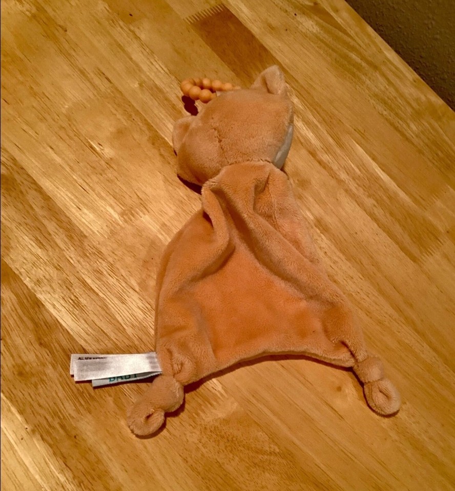 Douglas Baby 11" Cuddle Toys Fox Teether Lovey Security Blanket Baby ...