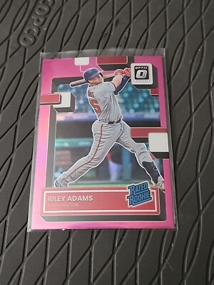 Riley Adams 2022 DONRUSS OPTIC Baseball Card | eBay