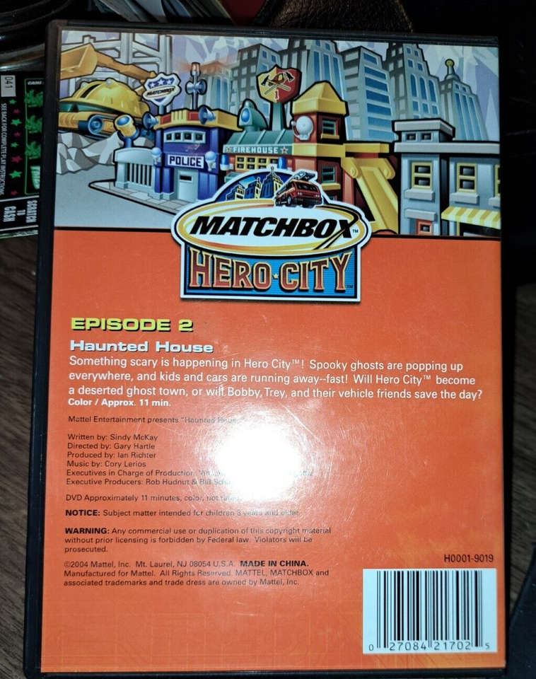 Matchbox Hero-City Episode 2: Haunted House (DVD, 2004) | eBay