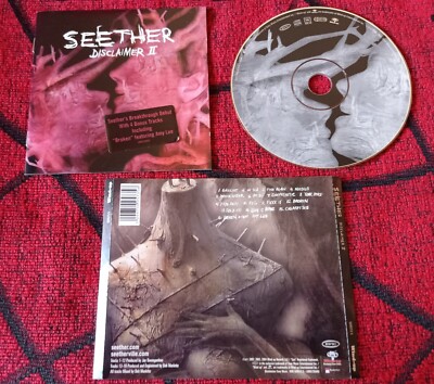 SEETHER ** Disclaimer II ** ORIGINAL 2004 CD | eBay