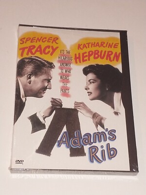 Adam's Rib (DVD, 1949) Spencer Tracy, Katherine Hepburn SEALED Same Day ...