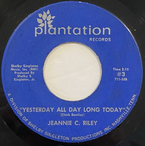 Jeannie C. Riley – Harper Valley P.T.A. / Yesterday All Day Long Today ...