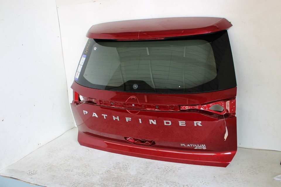 2026 NISSAN PATHFINDER Trunklid Maroon Shell Only W/glassspoiler | eBay
