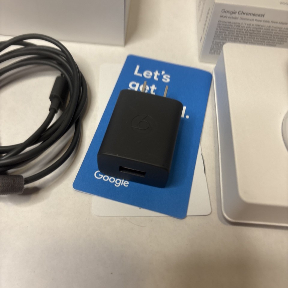 Google Chromecast 2nd Generation 1080p Model NC2-6A5 White | eBay