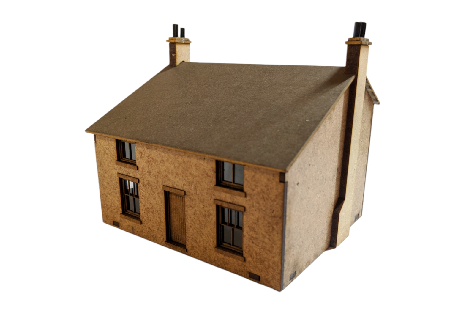 Acorn House Laser Cut Scratch Aid Layout Kit 00 Gauge 4mm Model Railway ...