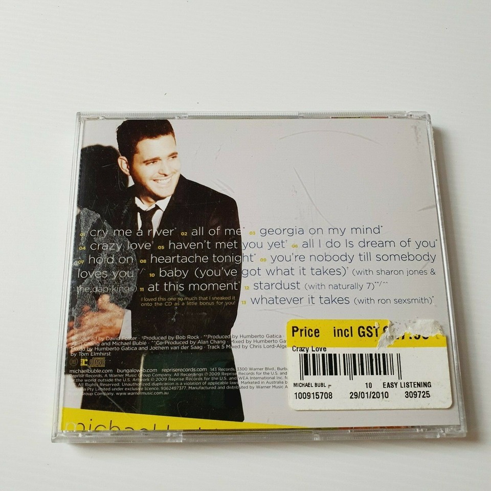 Crazy Love by Michael Buble Music CD | eBay Australia