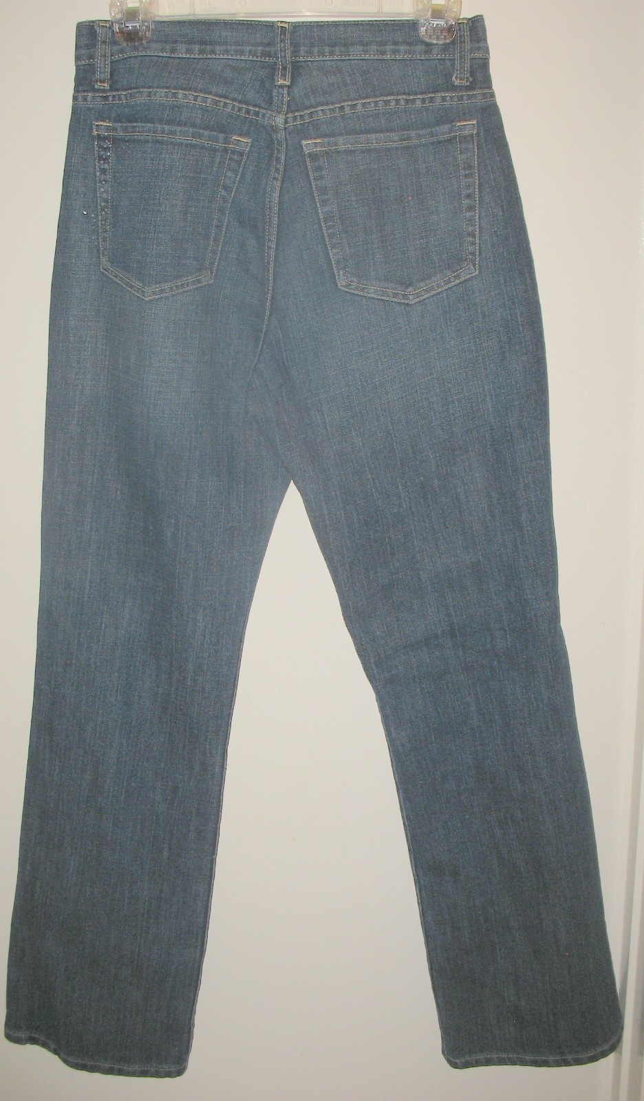 ZENA. - 8 - 5 POCKET DENIM STRETCH DARK BLUE JEANS WITH PAINTED ON ...